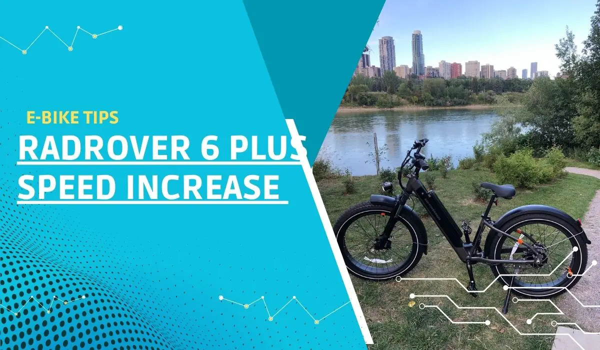 How To Increase RadRover 6 Plus Speed - Elite Bike Pro